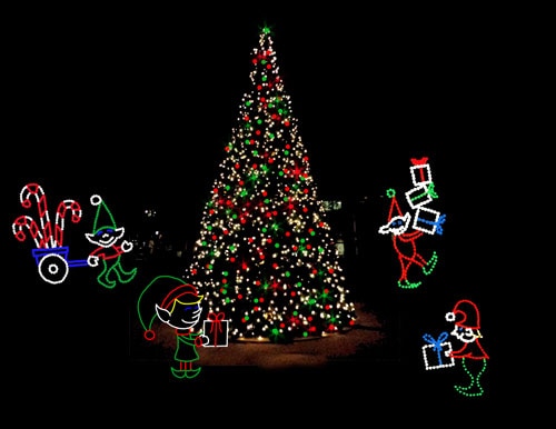 Santa and Elves from Christmas Done Bright