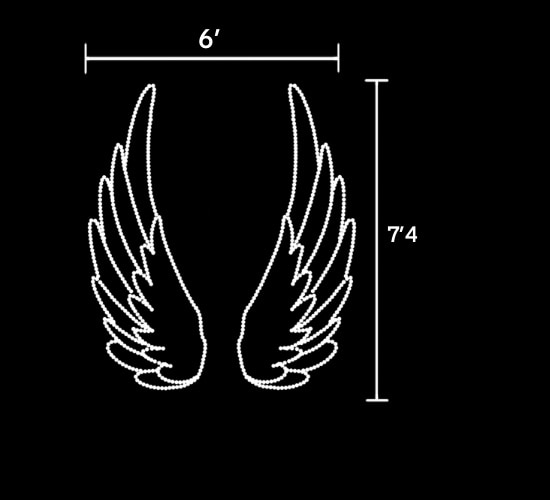 ANGEL WINGS LARGE
