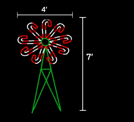 CANDY CANE WINDMILL
